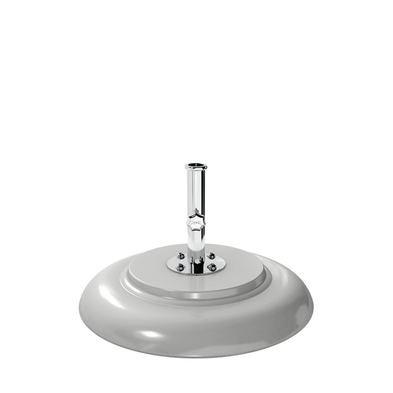 Aluma-Crete Round Parasol Base for M1 Center Post Umbrellas -NO WHEELS ...