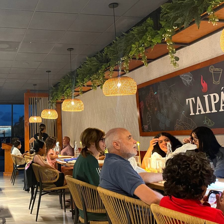 Palmera Stackable Rope Chair with Tan Seat and Back – Seiden Company